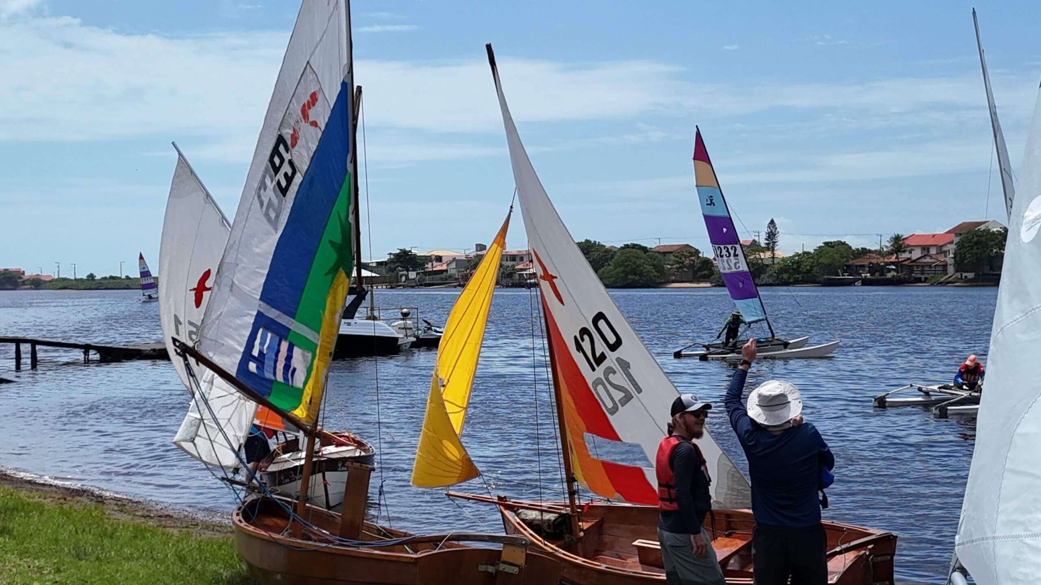Barra Velha sediou a 21ª Regata da Lagoa de Barra Velha - Penha Online ...